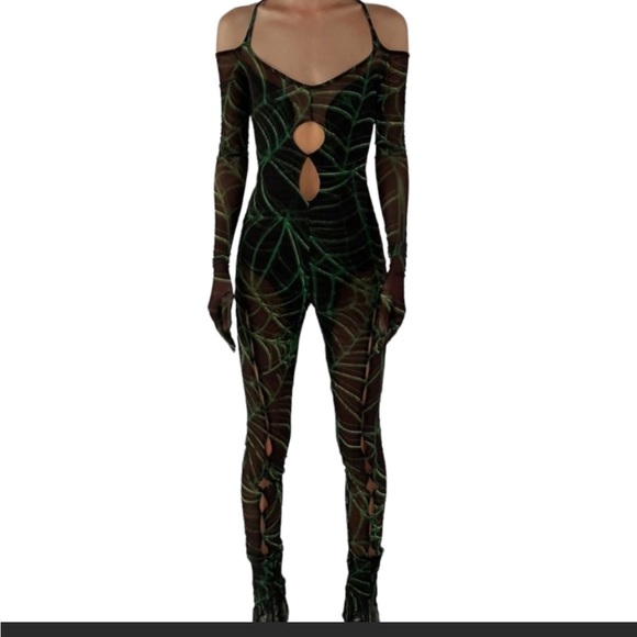 Zara | Pants & Jumpsuits | Zara Spider Halloween Costume | Poshmark